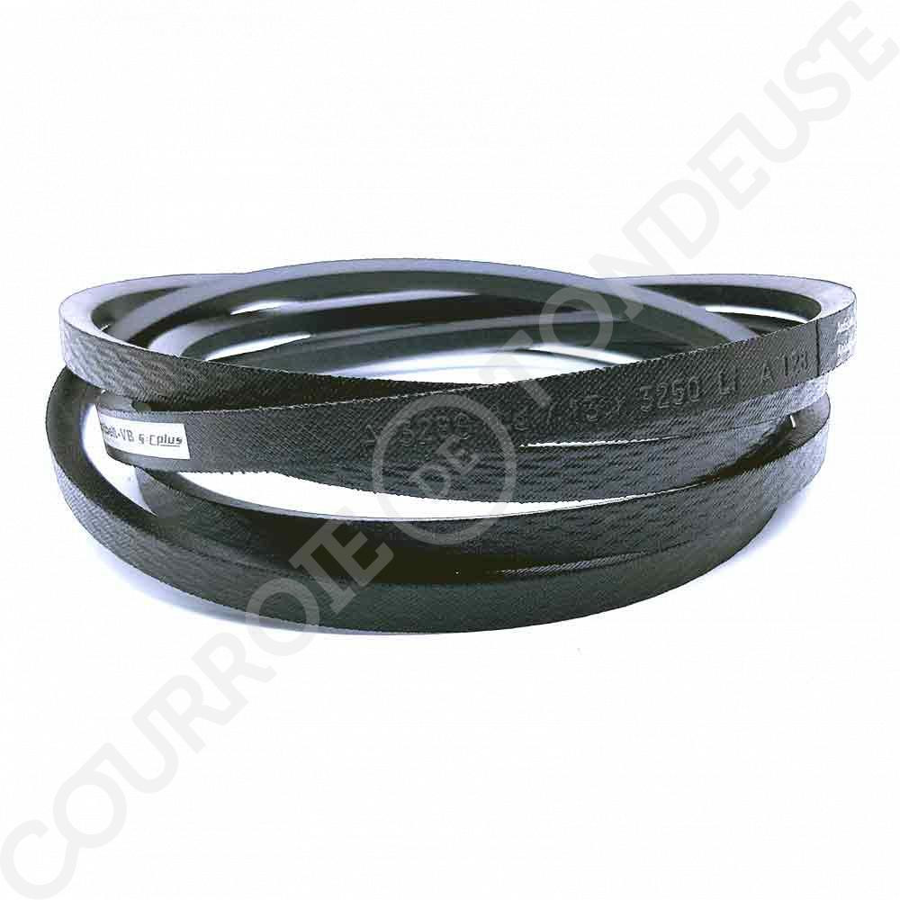 Courroie type trapézoïdale lisse A128 | Courroie de Tondeuse