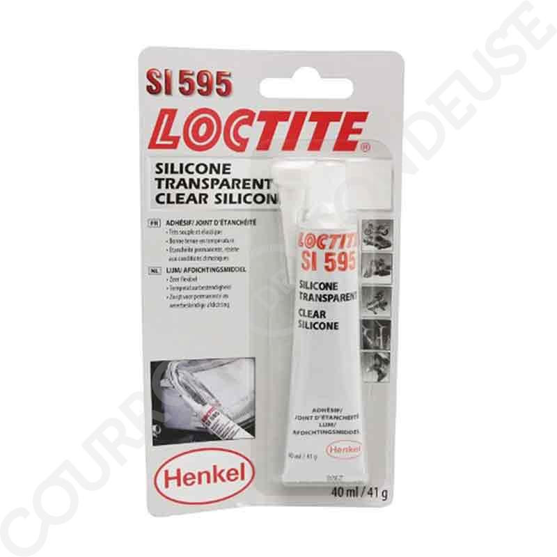 Loctite Silicone acétique pâteux SI 595 40ml | Courroie de Tondeuse